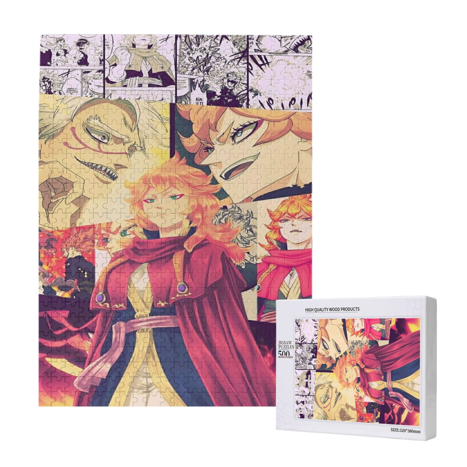 Mereoleona Vermillion Jigsaw Puzzle Interactive Brain Teaser Board Game ...