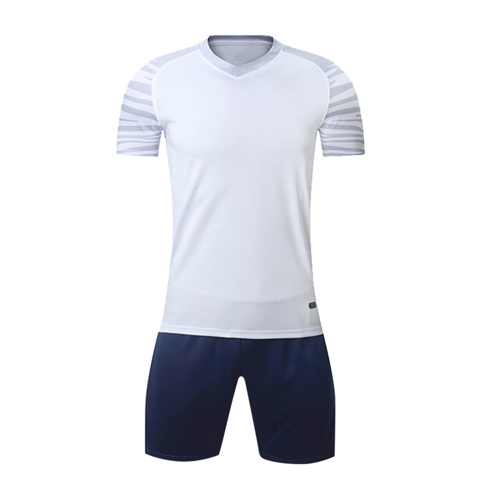 ZACPNCV Boys Soccer Jerseys Kids Jersey Outfits Youth Football Training ...