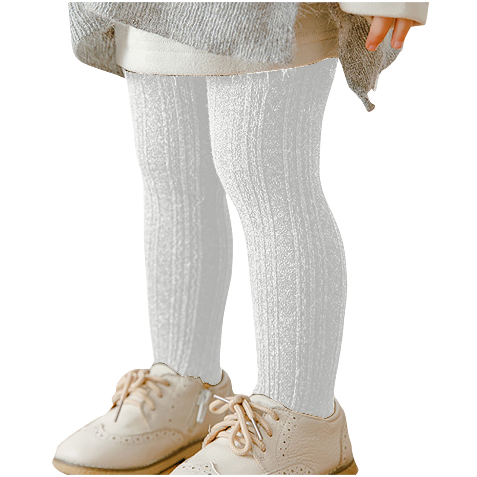 Meresysid Girls' Tights Winter Elastic Warm Pantyhose Kid's Bottom ...