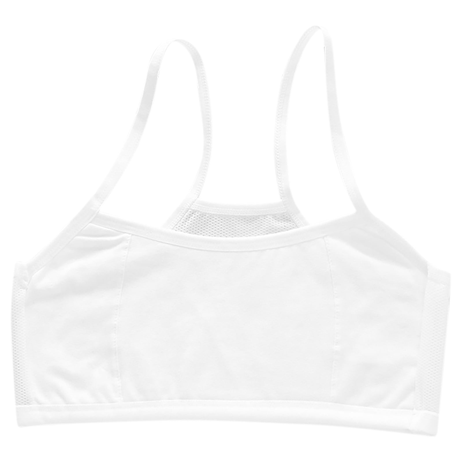 ZACPNCV Girls Training Bras Cotton Sports Seamless Bra Design Tank ...