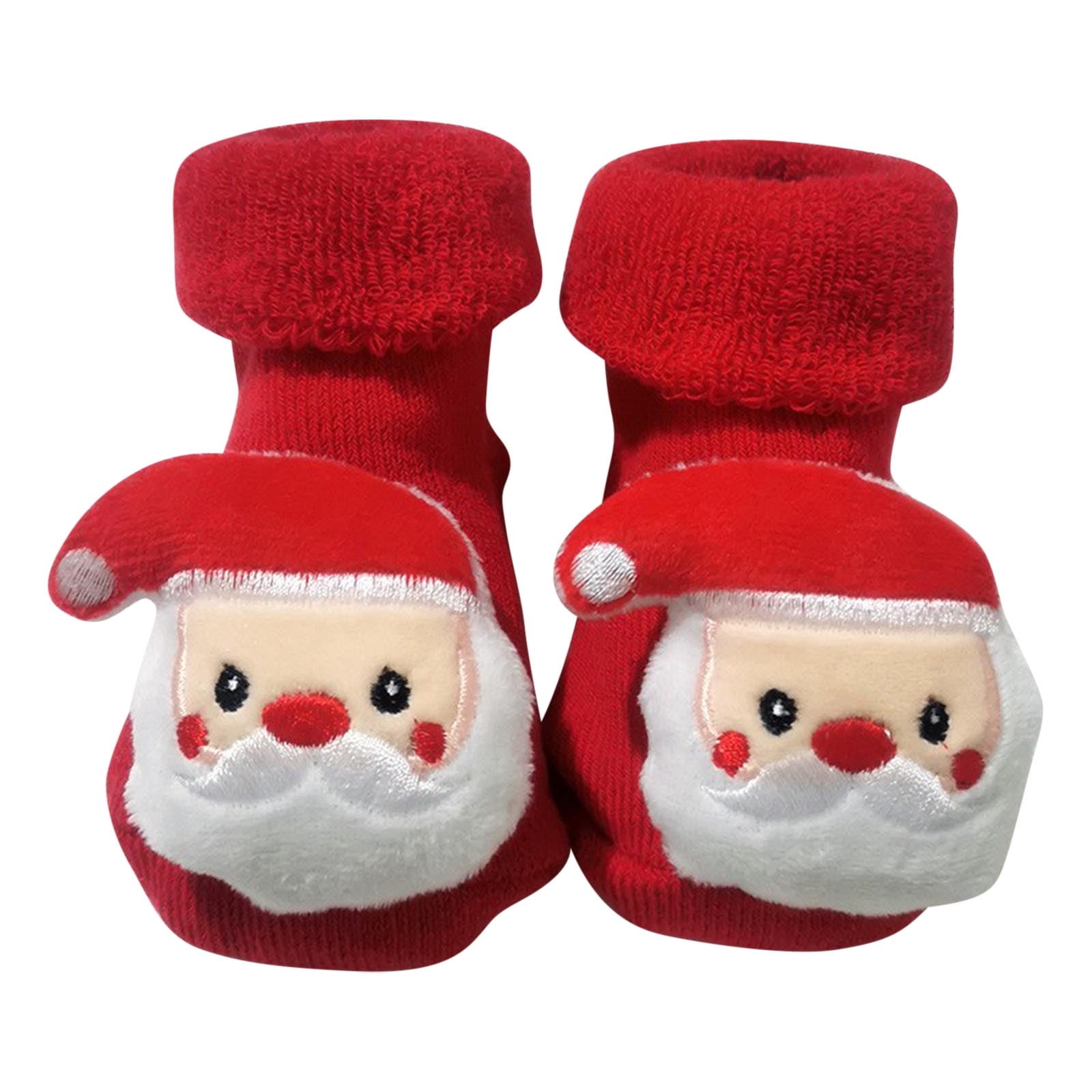 ZACPNCV Toddler Baby Boys Girls Christmas Slipper Socks Non Slip Soft ...