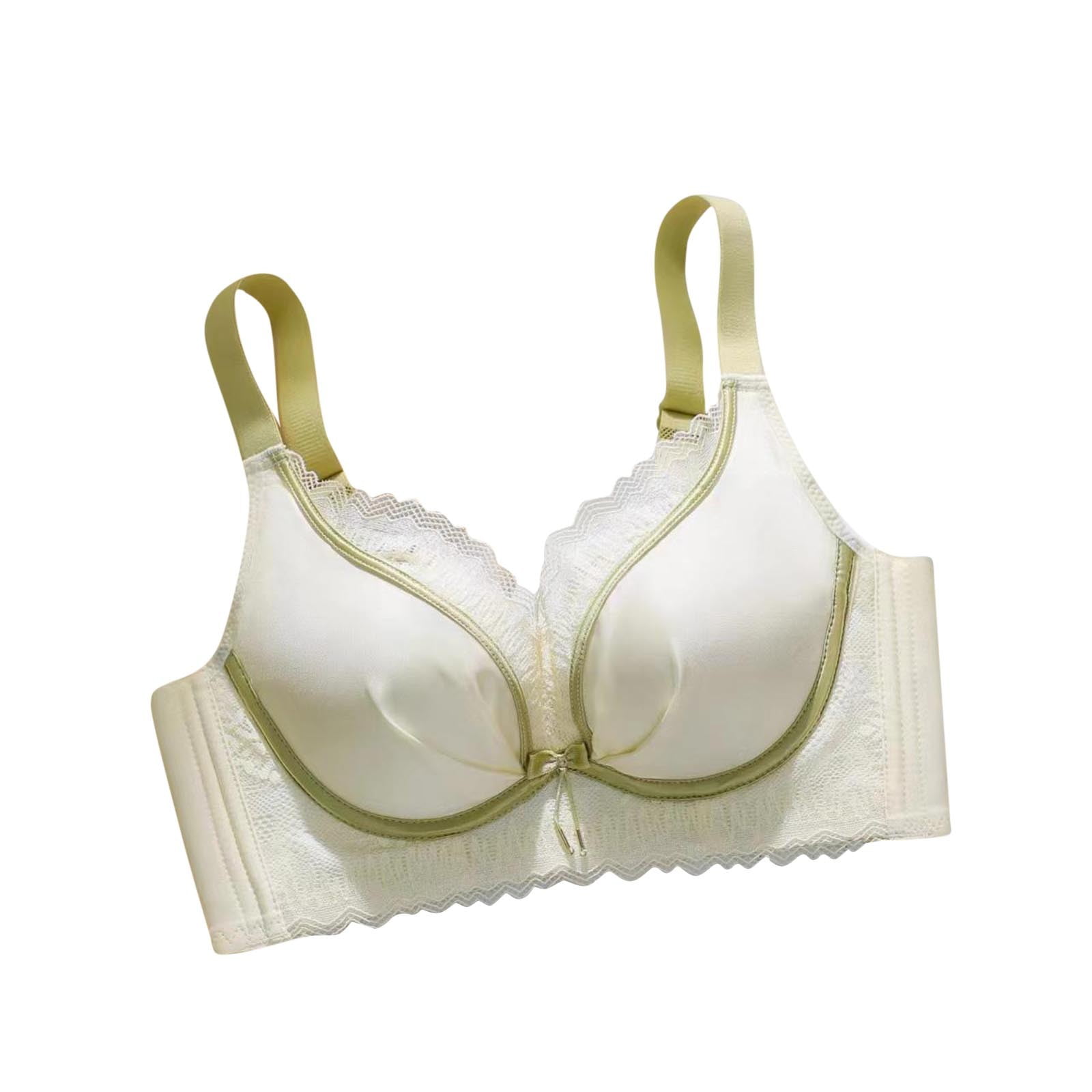 ZACPNCV Woman's Large Size Comfort Ventilate Rear Four Buckle Bra ...