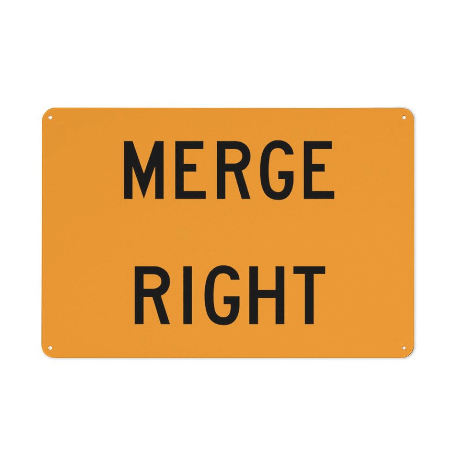 Merge Right Sign