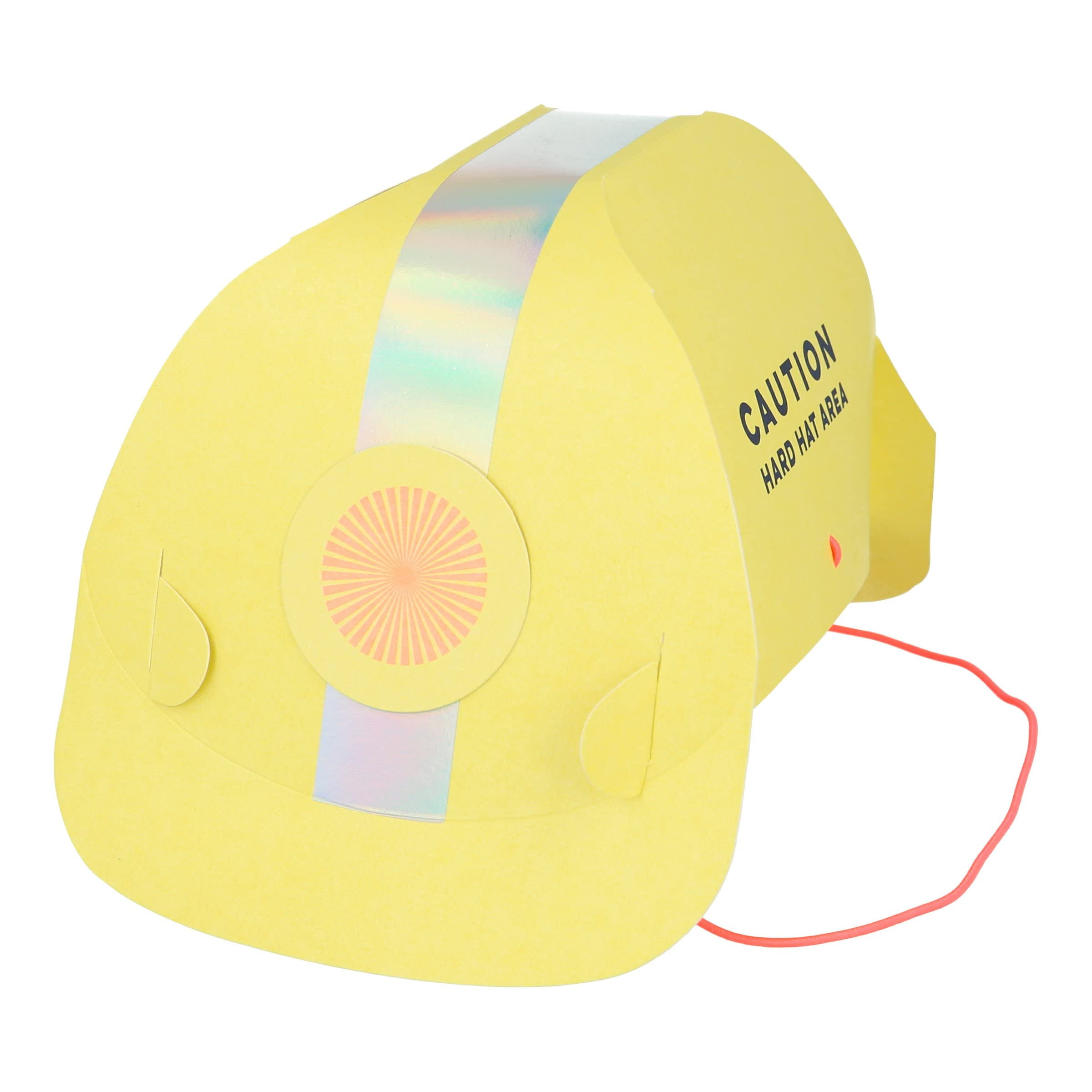 Meri Meri Construction Party Hat (Pack BSL1 of 8) - Walmart.com