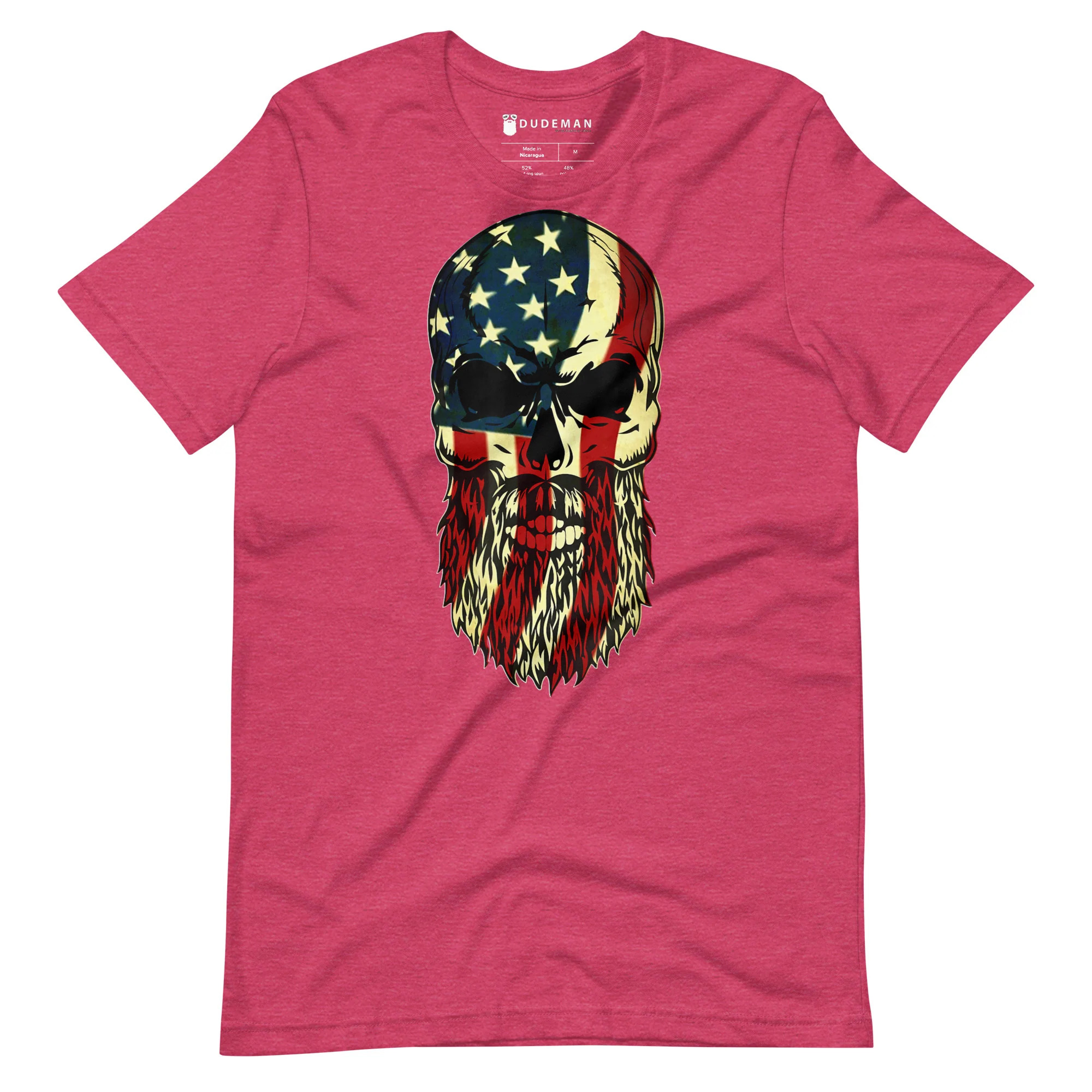 Merica Bearded Skull T - Walmart.com