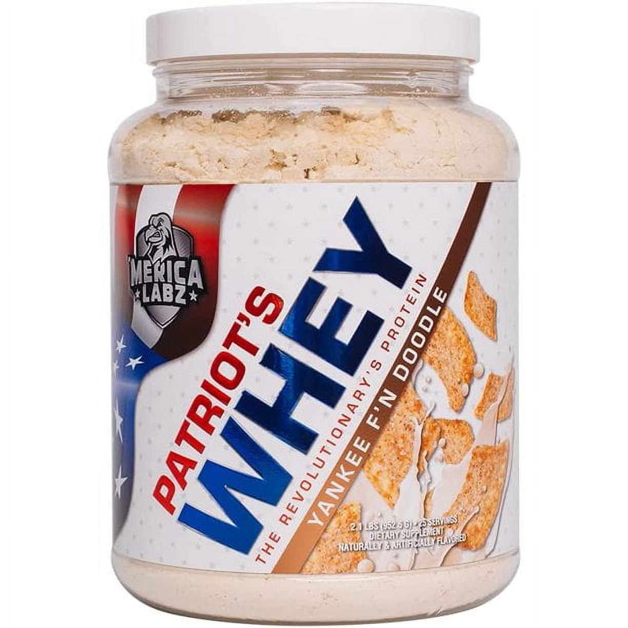 Merica Labz Patriot's Whey, The Revolutionary's Protein, 25G Protein ...