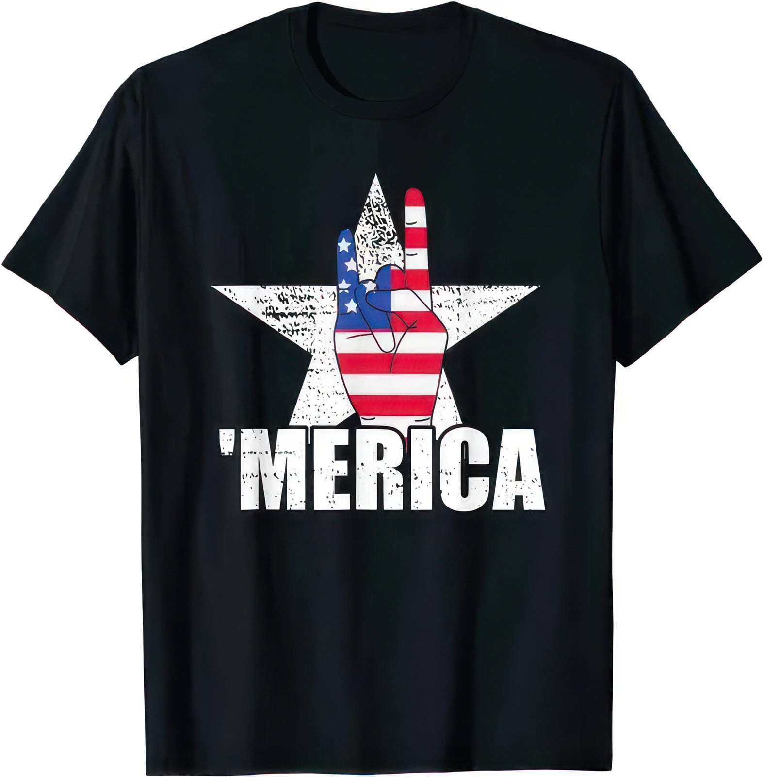 Merica Outfit For Men And Women 4th Of July Rock T-Shirt - Walmart.com