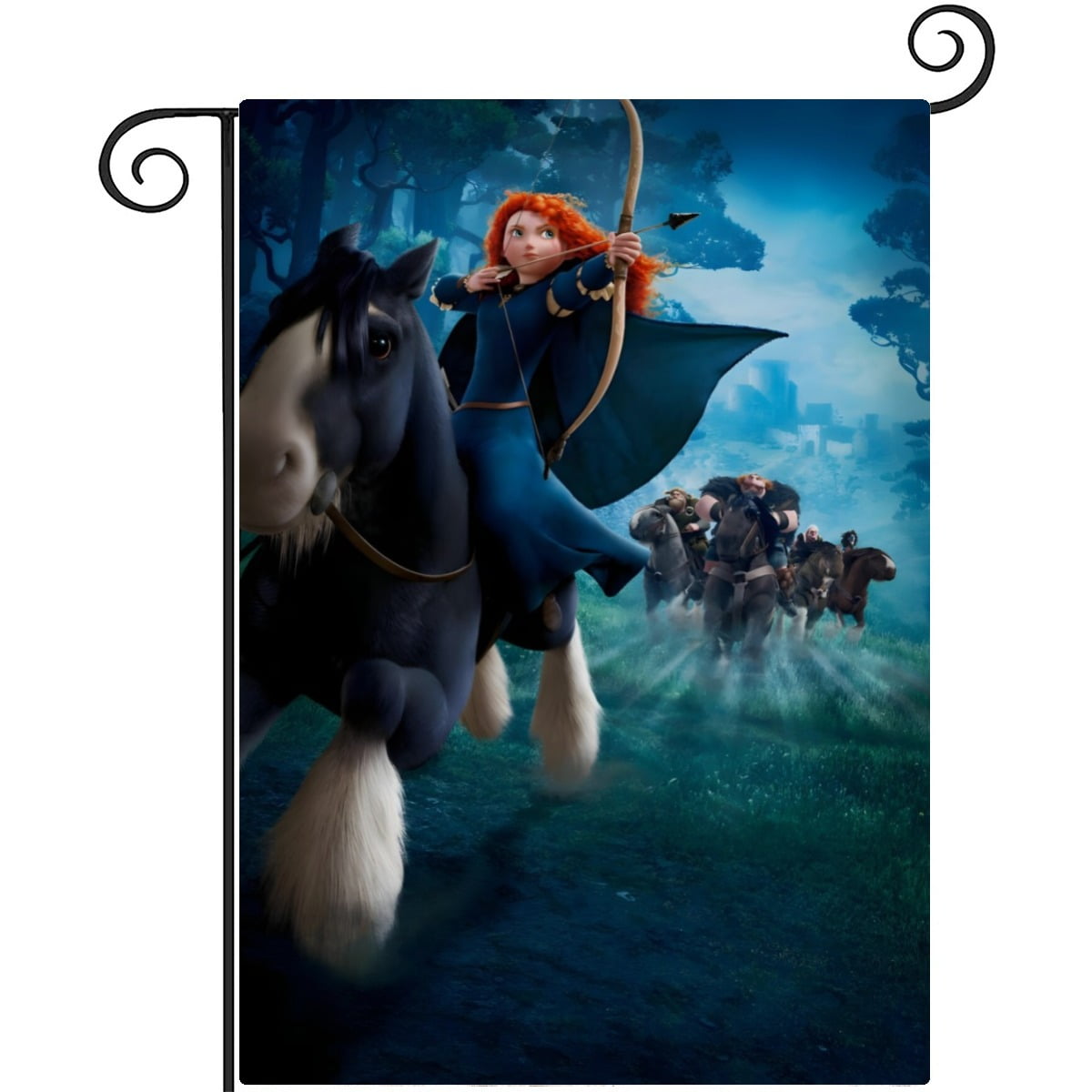 Merida Brave Princess-themed Garden Flag. Perfect gift for fans ...