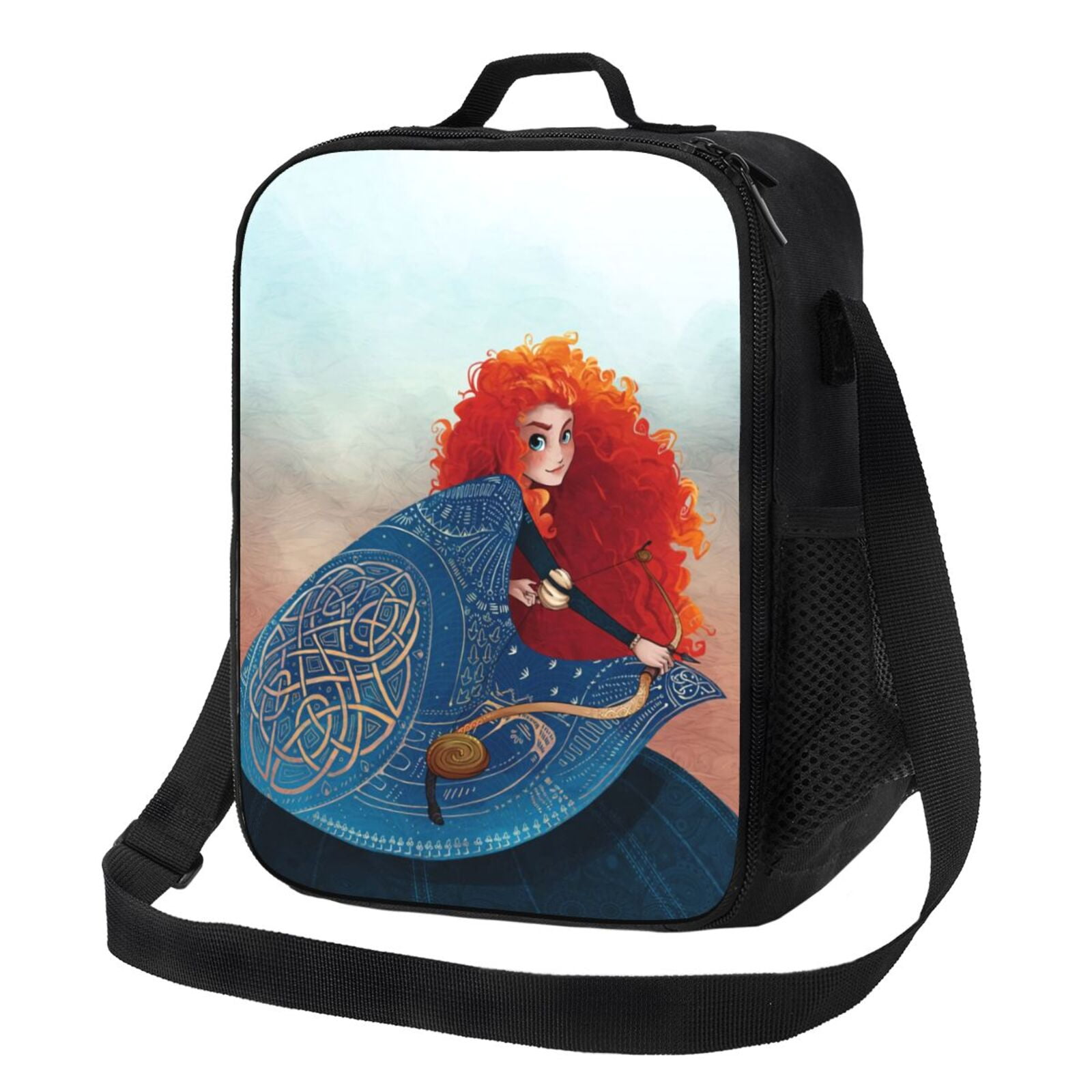 Merida Cartoon Insulated Lunch Bag With Adjustable Shoulder Strap ...
