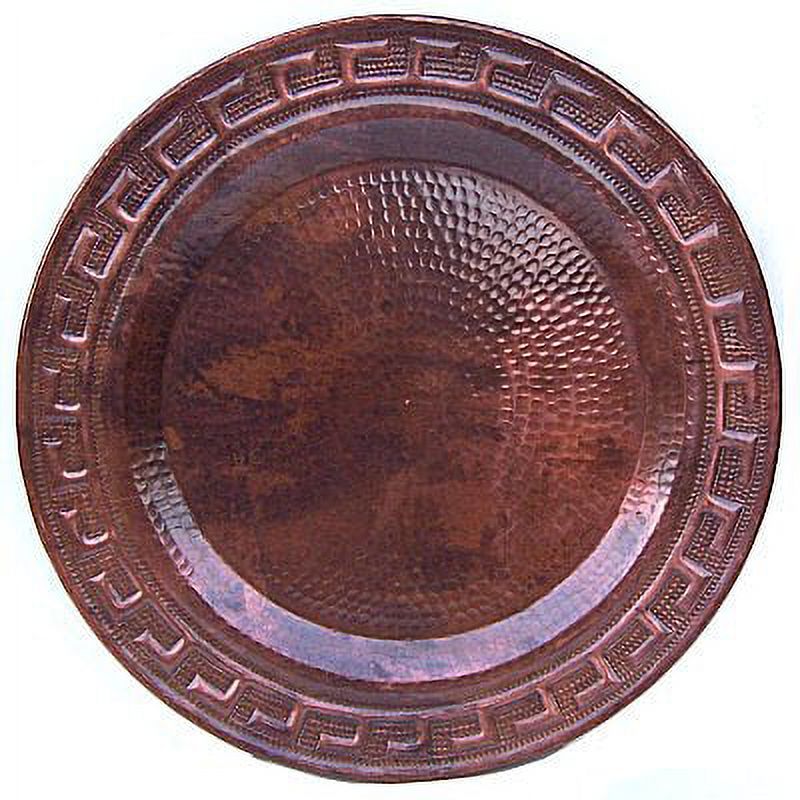 Merida Hammered Copper Plate - Walmart.com