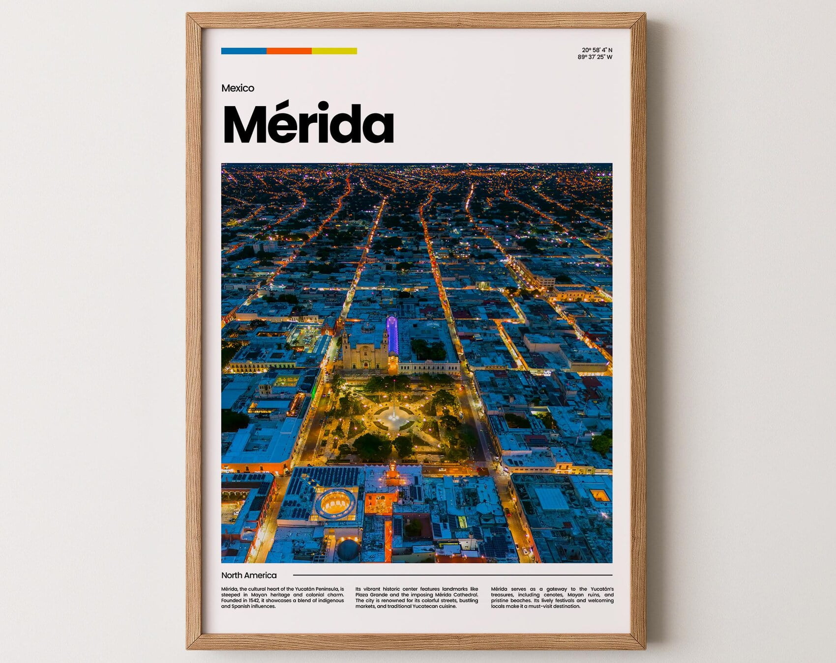 Merida Poster, Merida Print, Merida Photo, Merida Art, Mexico Poster ...