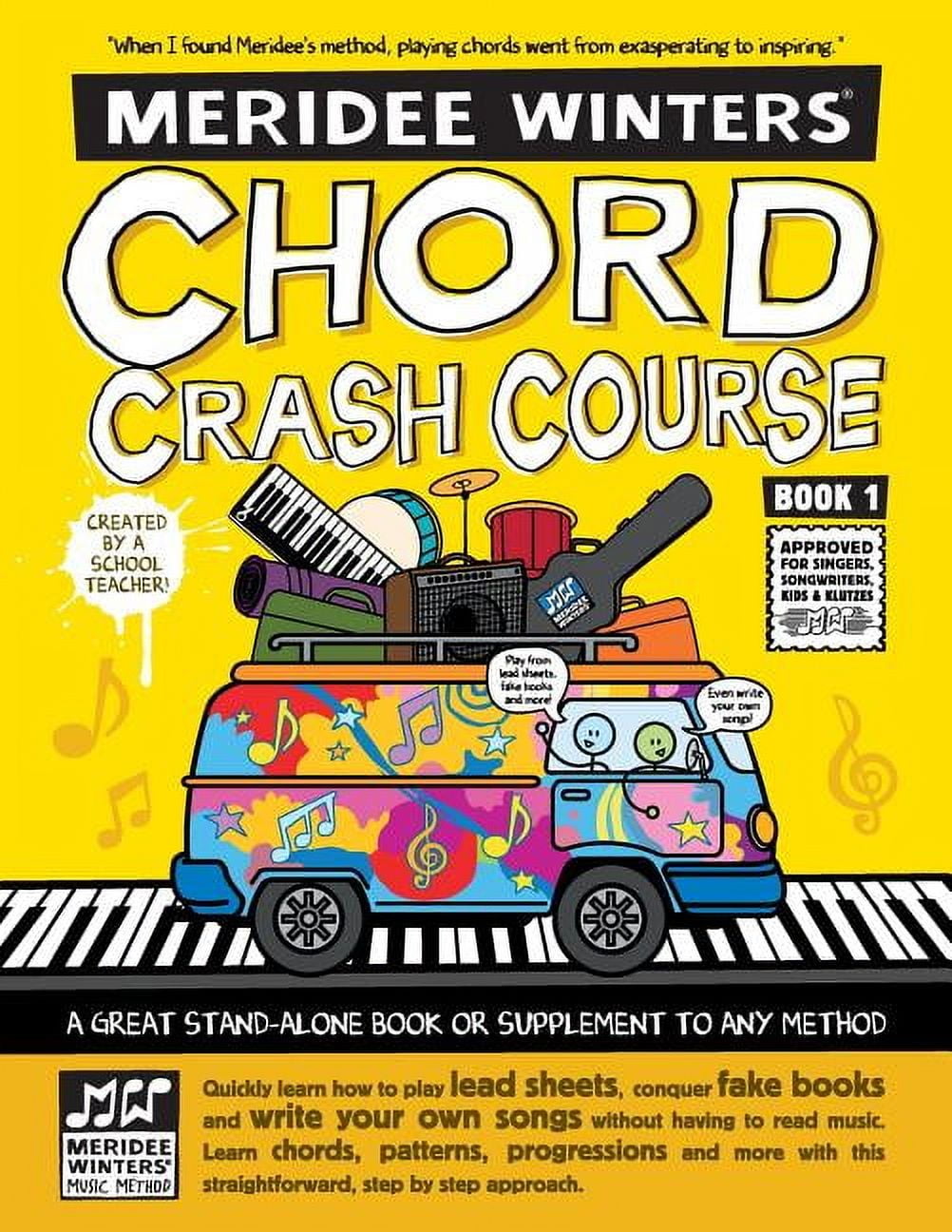 Meridee Winters Chord Crash Course: Piano Lesson Book, Piano Method ...