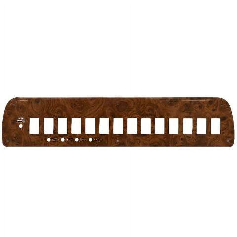 Meridian Boat Blank Switch Panel 1766108 | 341 Sedan Woodgrain ...