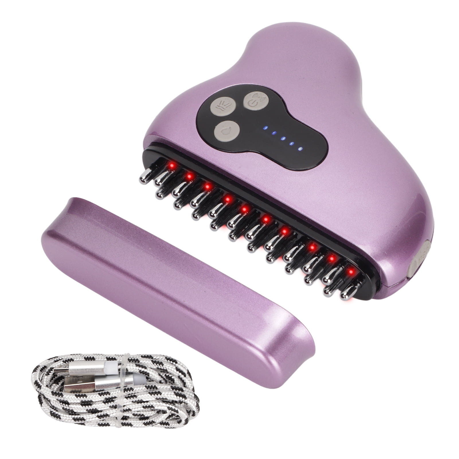 Meridian Brush Handheld Massager Abs Zinc Alloy Electric Health Scraping Device Skin Care