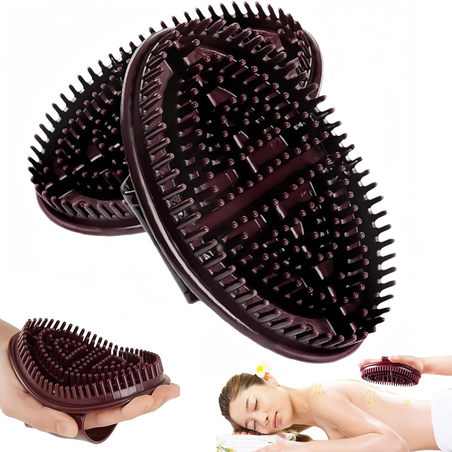 Meridian Brush Massage Brush, 2025 Professional Body Scraping Massager ...