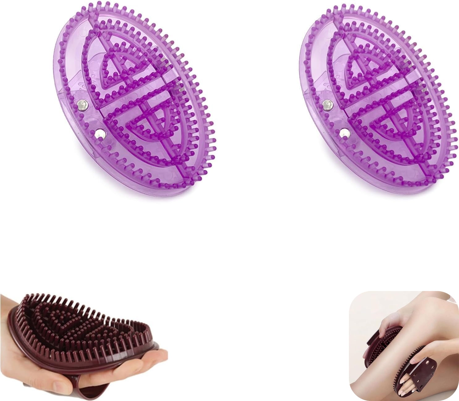 Meridian Brush,Meridian Brush Massage Body,Whole Body Relaxation Massage Comb for Body and Leg ...