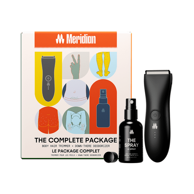 Meridian Complete Package features The Trimmer for Grooming Men & Women ...