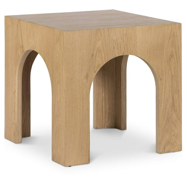 Meridian Furniture Arch Oak End Table - Walmart.com