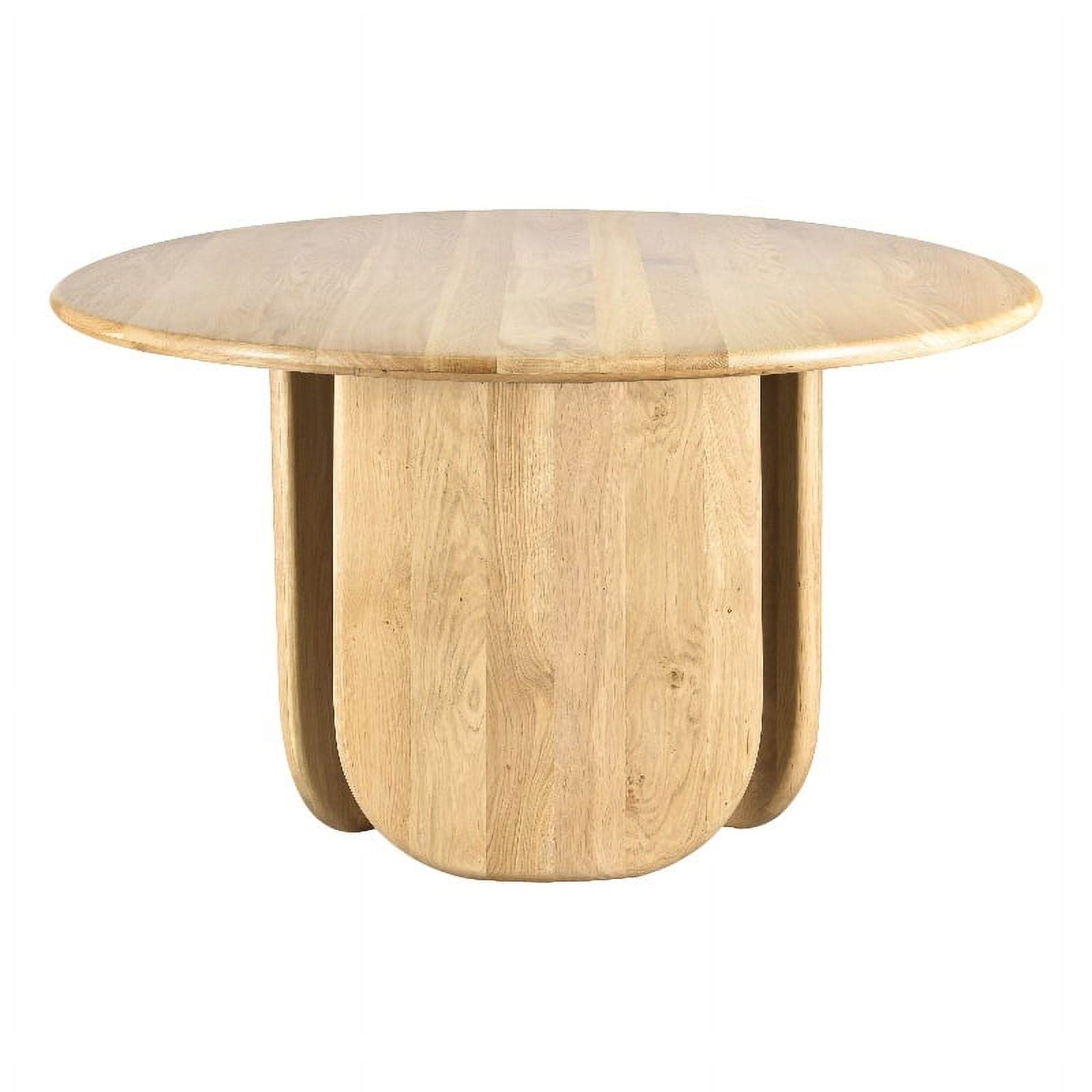 Meridian Furniture Benito White Oak Dining Table - Walmart.com