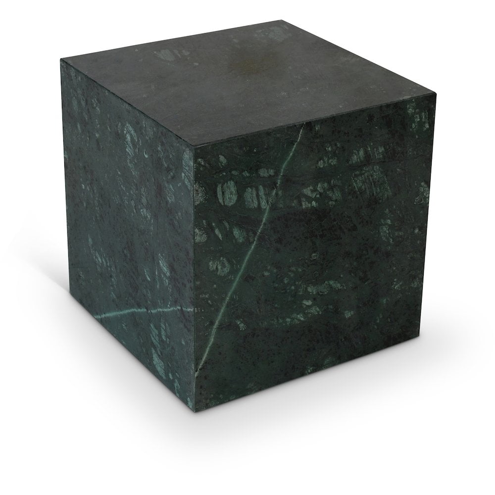 Meridian Furniture Bolzano Green Marble End Table - Walmart.com