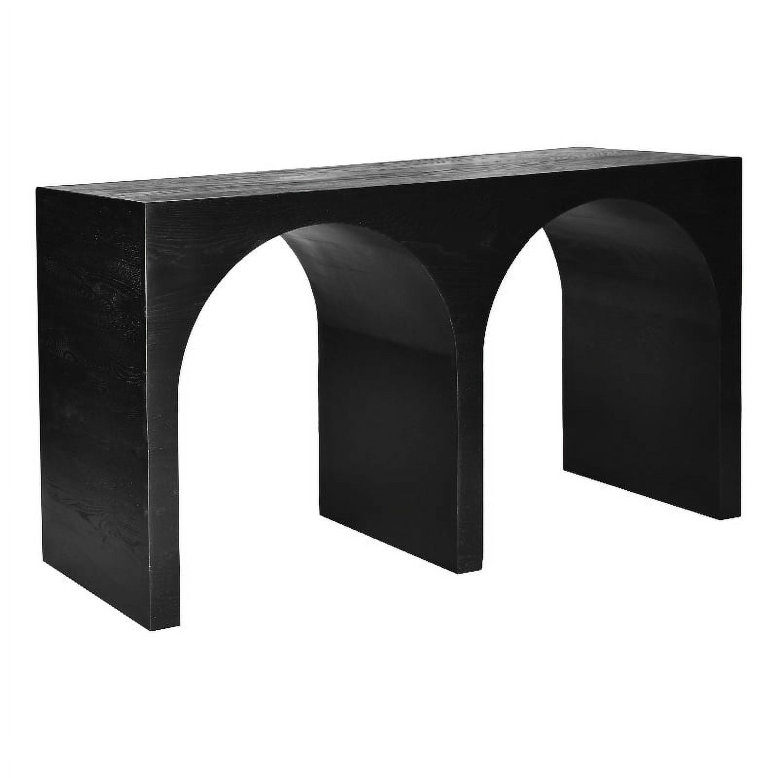 Meridian Furniture June Black Oak Console Table - Walmart.com