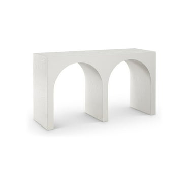 Meridian Furniture June Cream Oak Console Table - Walmart.com