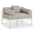 Meridian Furniture Portofino Beige Water Resisting Fabric Patio Chair ...