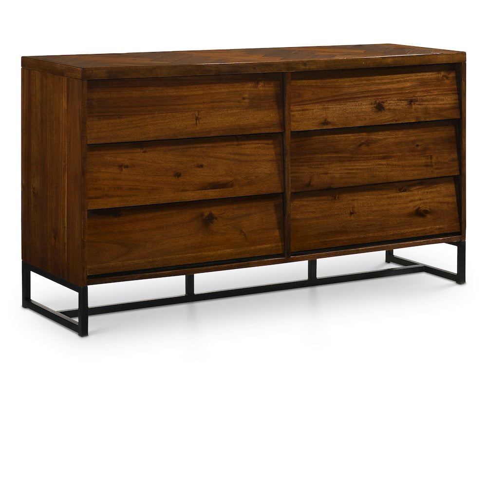 Meridian Furniture Reed Antique Coffee Dresser - Walmart.com