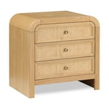 Meridian Furniture Siena Natural Night Stand - Walmart.com