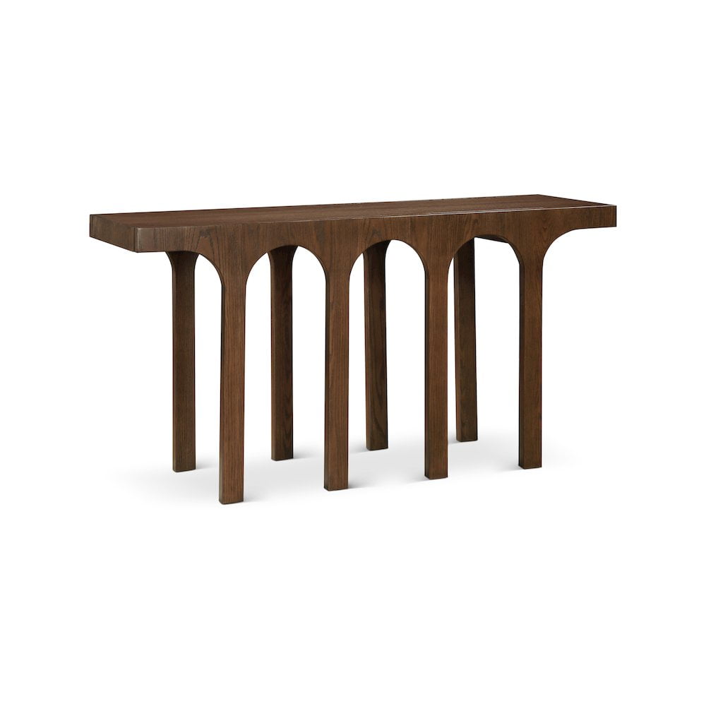 Meridian Furniture Westfield Brown Console Table - Walmart.com