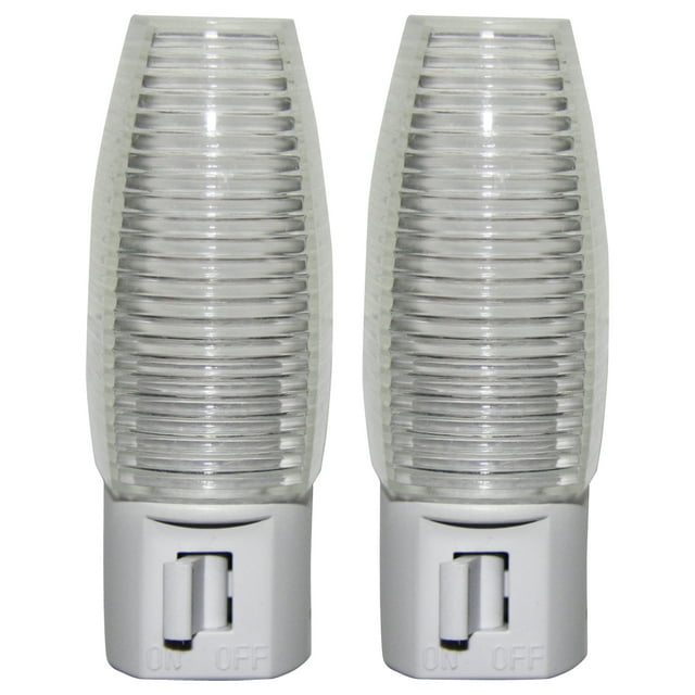 Meridian Great Value 2-Pack LED Manual Night Light, Soft White ...