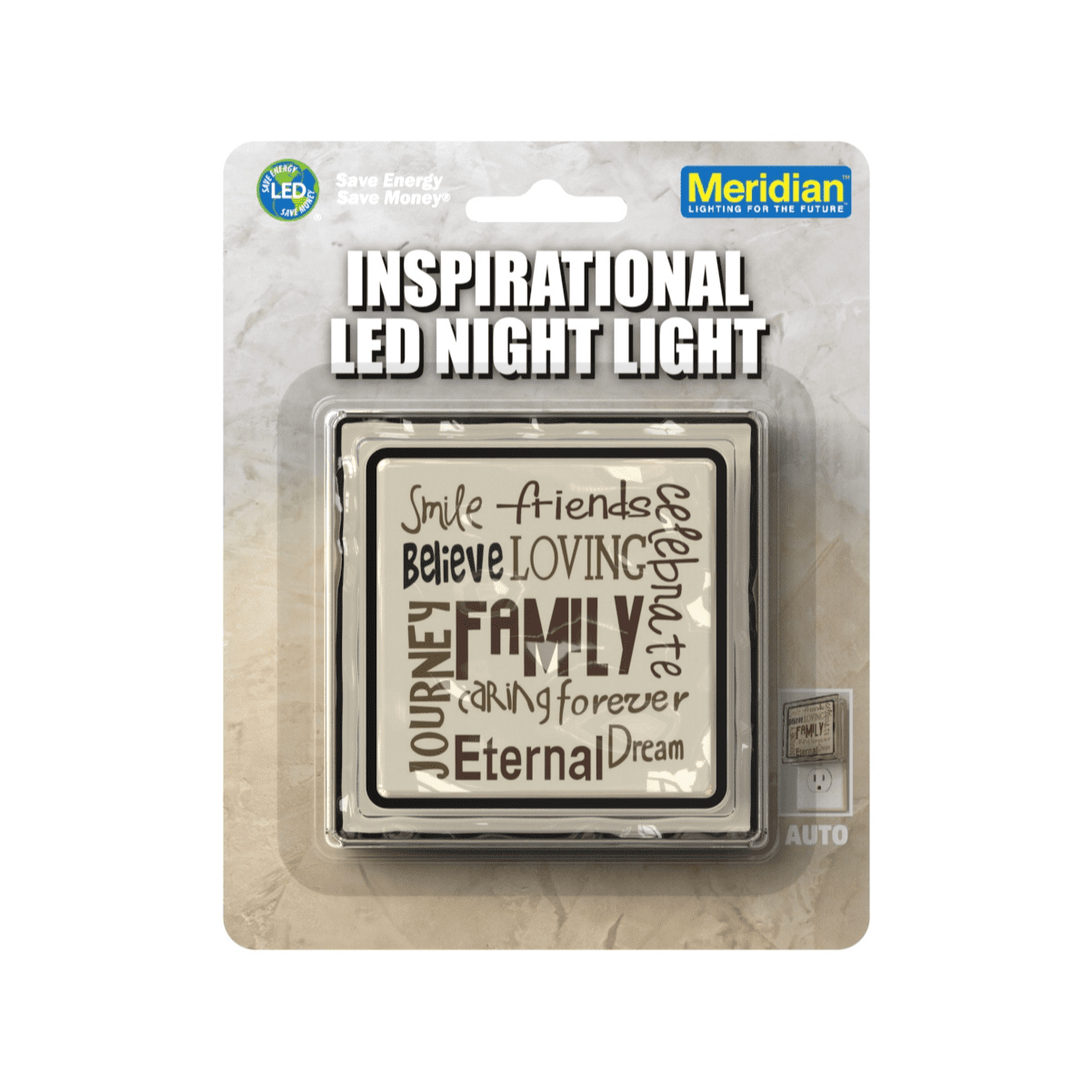 Meridian Lighting Inspirational Night Light - Walmart.com