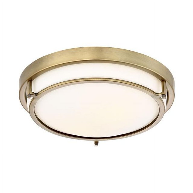 Meridian M60019NB Flush Mount - Natural Brass - Walmart.com