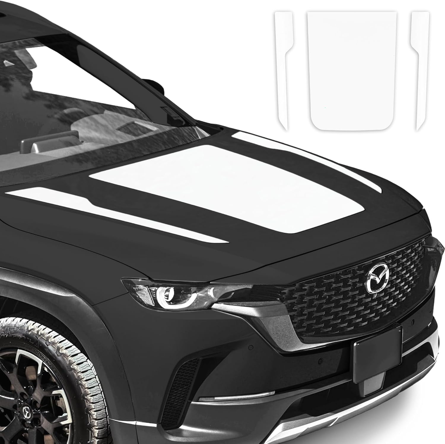 Meridian Style Blackout Hood Decal Kit for Mazda CX50 2014-2025 – Made ...