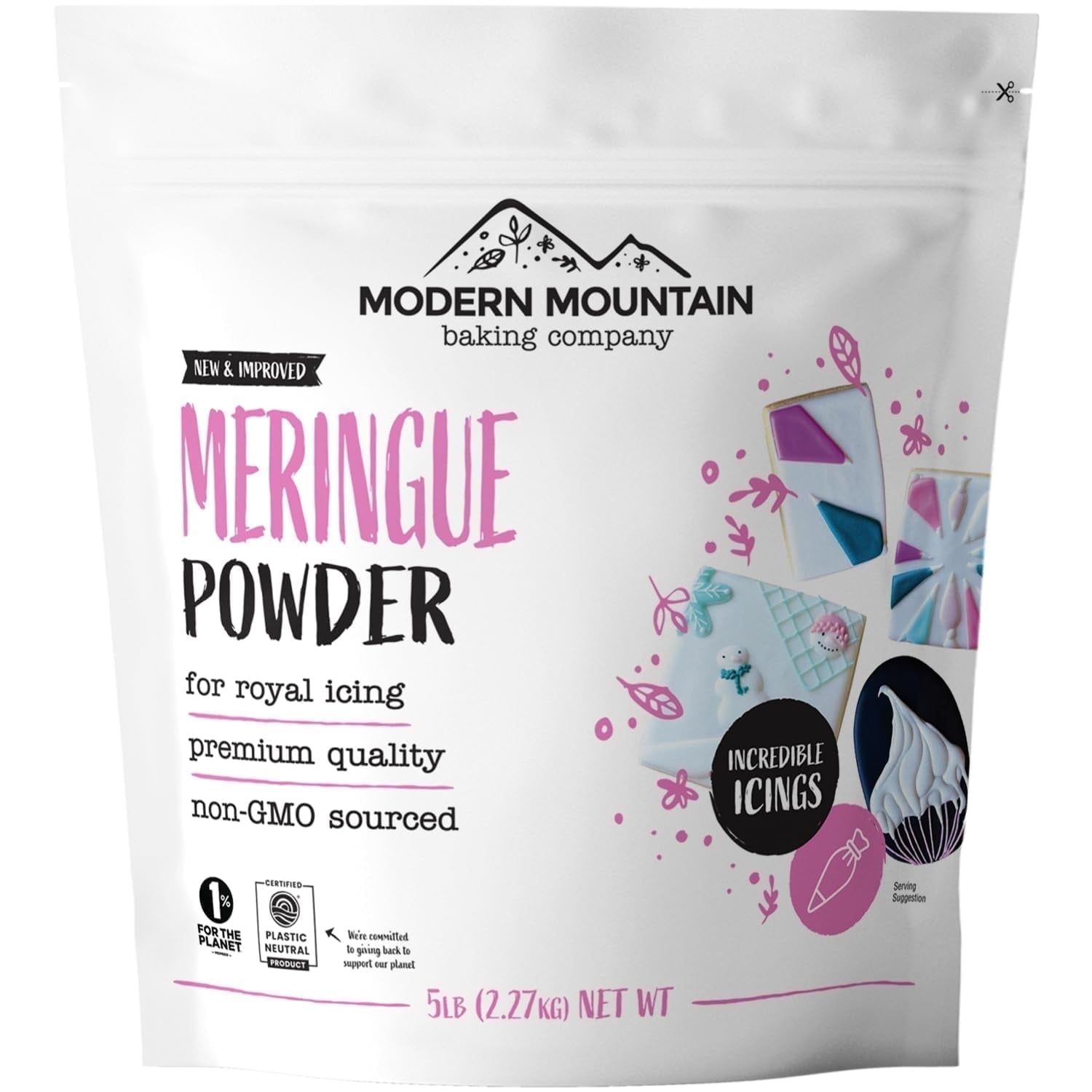 Meringue Powder for Royal Icing (5 lb) – High Egg White Formula ...