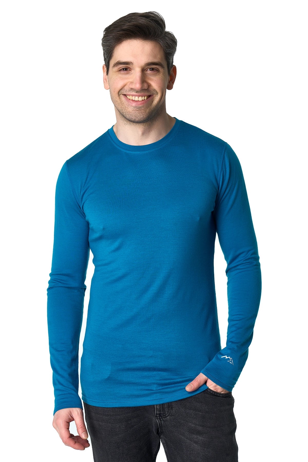 Merino Wool Base Layer Mens - 100% Merino Wool Shirts for Men Thermal ...