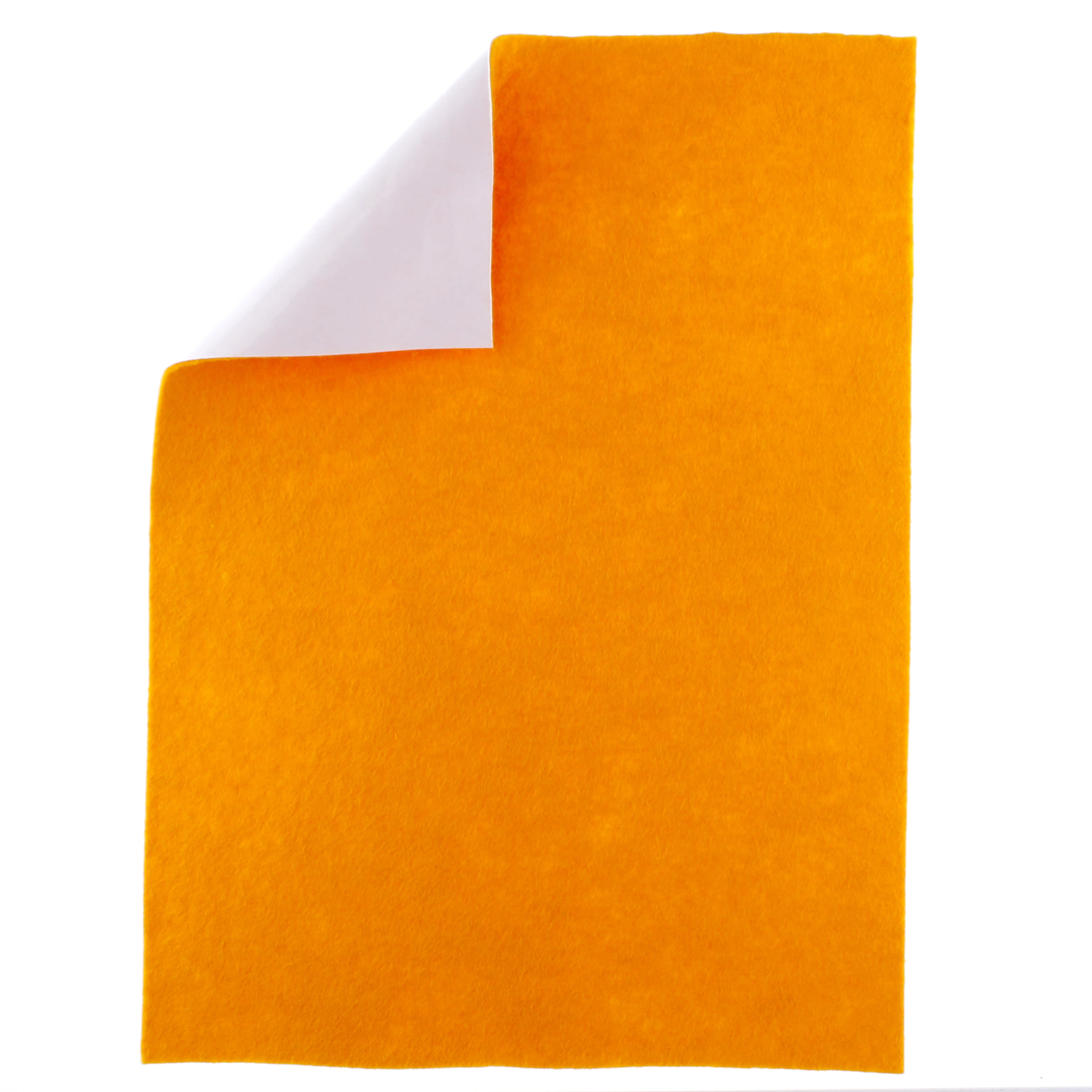 Merino Wool Blend Felt Crafting Sheets Adhesive Backed - Golden Yellow ...