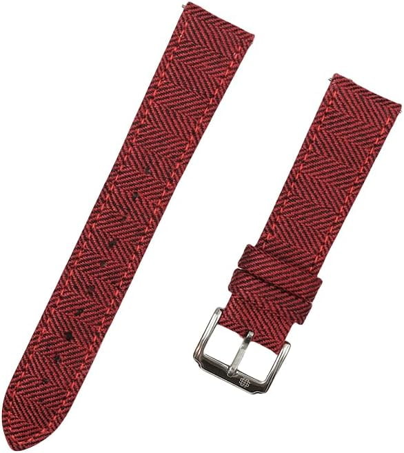 Merino Wool Fabric Quick Release Premium Italian Full Grain Leather ...