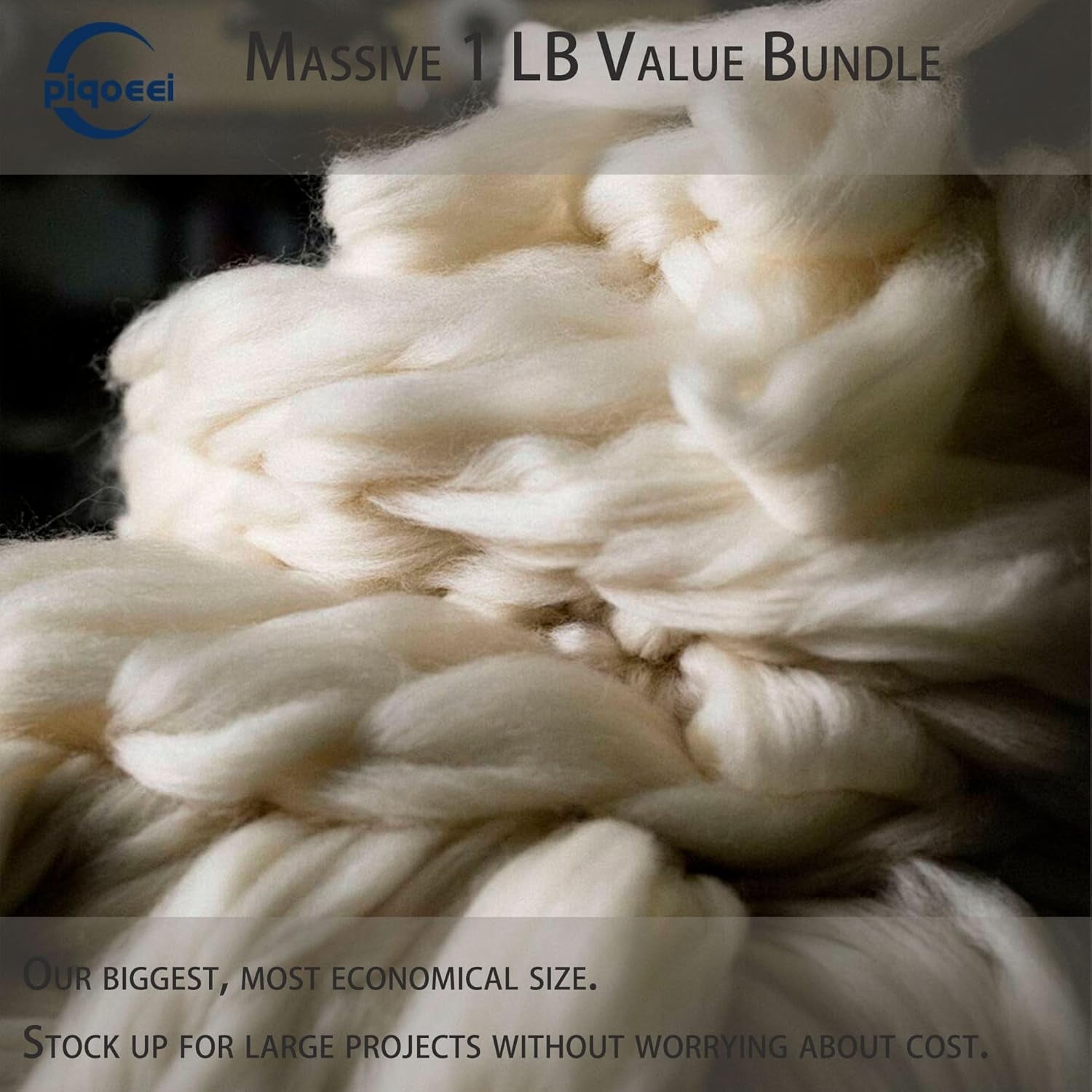 Merino Wool Roving Top for Spinning and Felting - 100% Natural Undyed ...