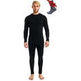 Merino.tech Men’s Base Layer Set - 𝗧𝗵𝗲𝗿𝗺𝗮𝗹 Merino Wool Top and Bottom ...