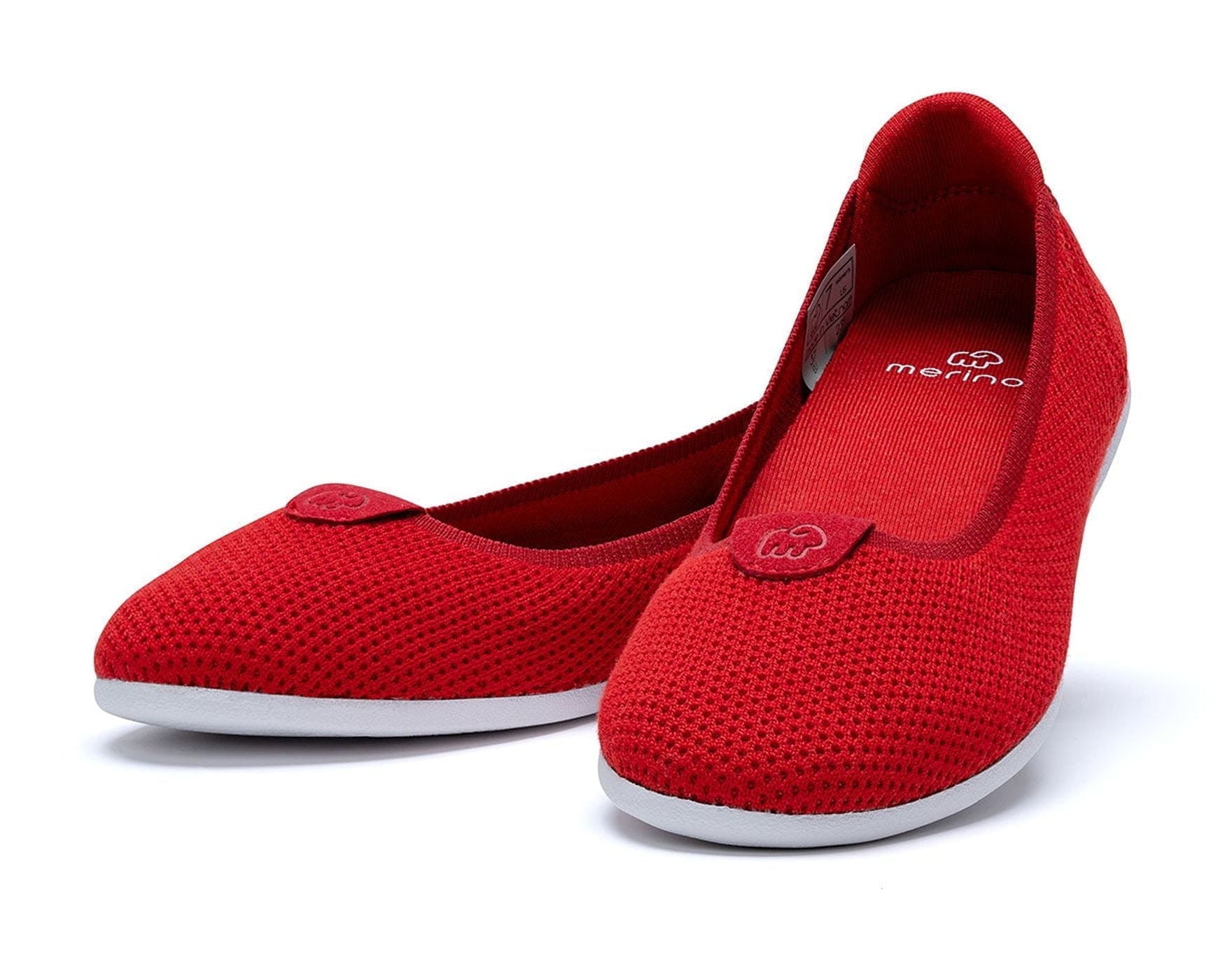 Merinos Women's Flats Red - Size 8 - Walmart.com