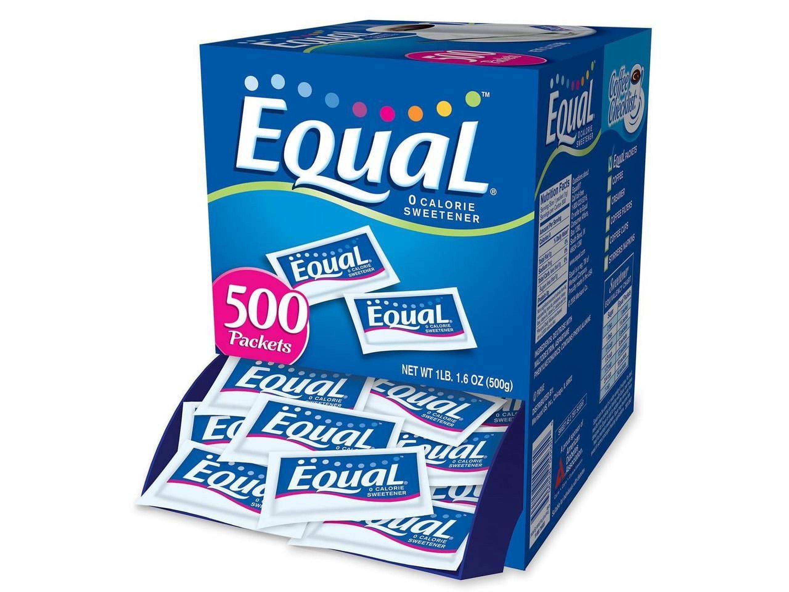Merisant Co Equal Sugar Substitute Packets - Walmart.com