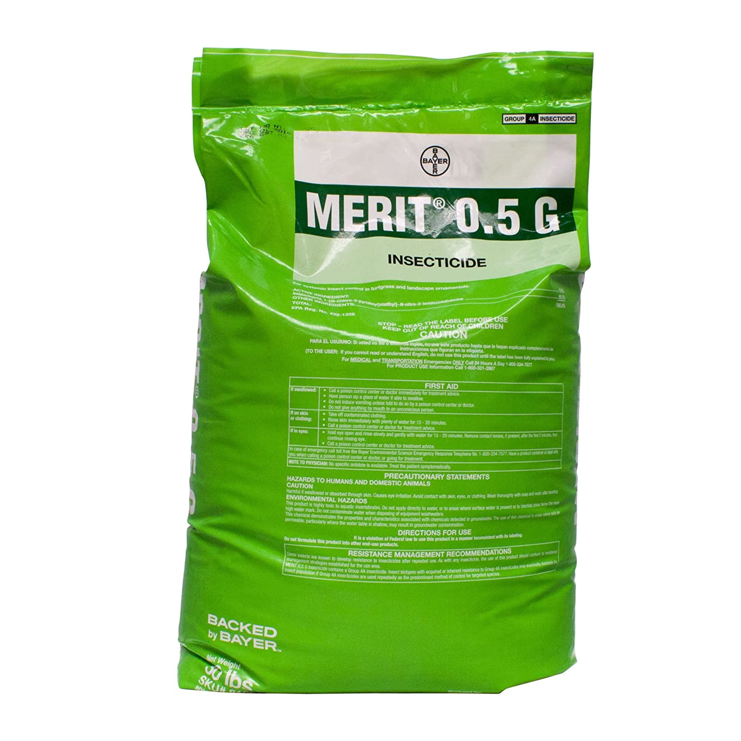 Merit .5G Insecticide Granules 30# Bag- Imidacloprid - Walmart.com
