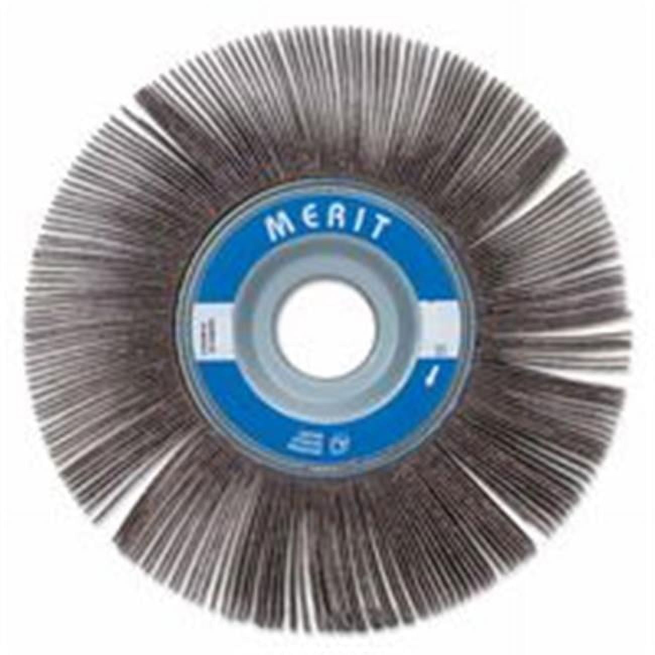 Merit Flap Wheel, 3 1/2 in Dia, 2 in W,P80 G 08834122025 - Walmart.com