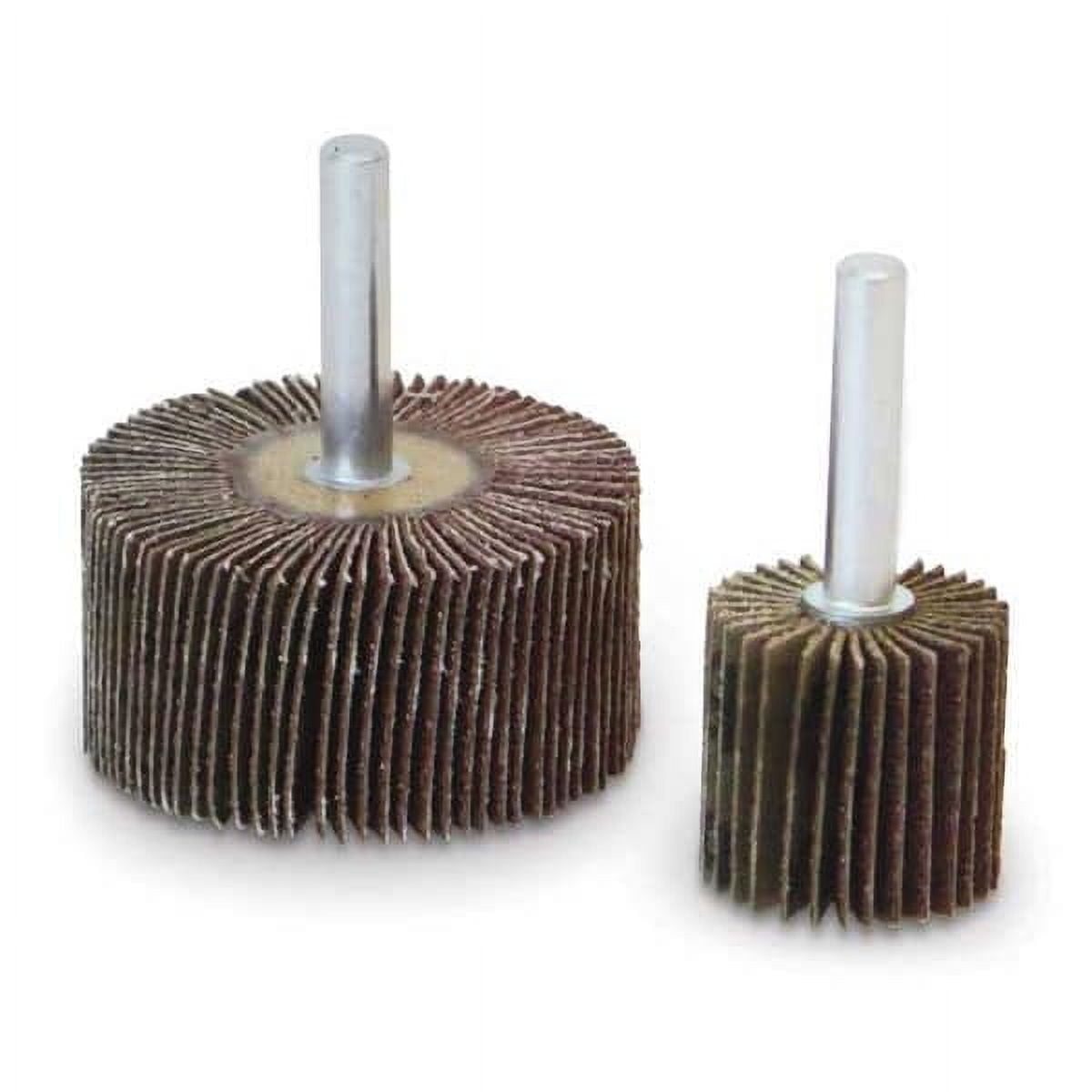 Merit Flap Wheel,3 in Dia,1/2 in W,P80 Grit 08834137231 - Walmart.com