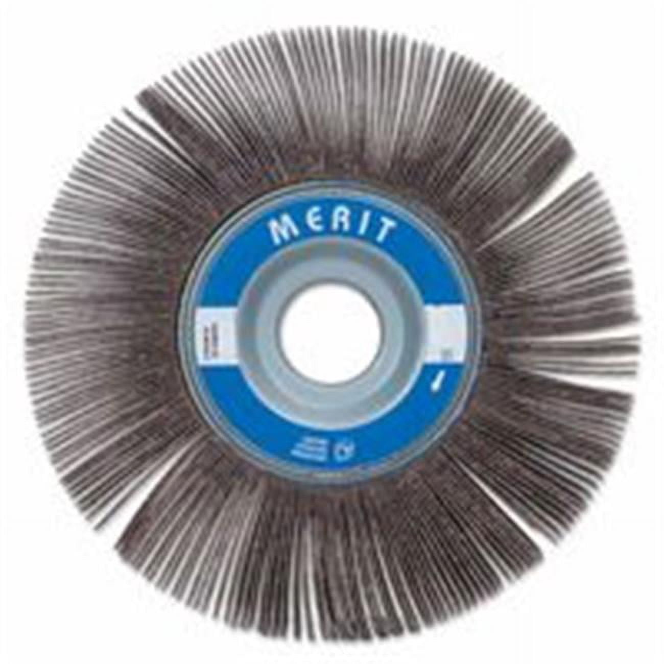 Merit Grind-O-Flex Abrasive Flap Wheel, 5/8" Arbor, Round Hole, Ceramic ...