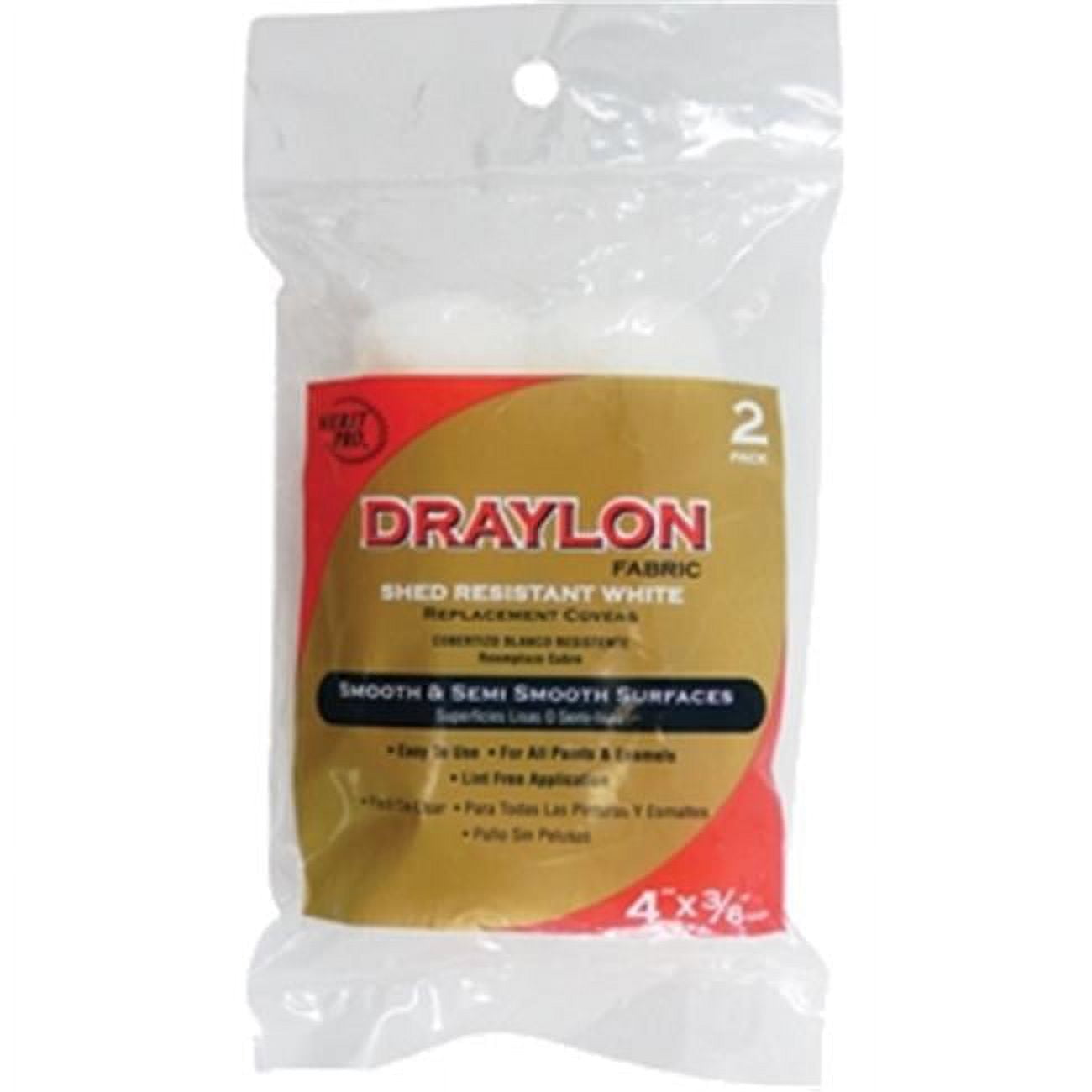 Merit Pro 391 4 in. Draylon Mini Roller - 2 Pack - Walmart.com