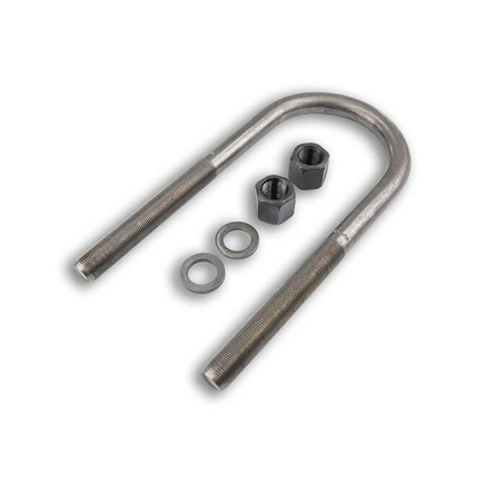 Meritor EUB816115 Threaded U Bolt U Bolt Assembly, Round Bend 7/8 14 ...