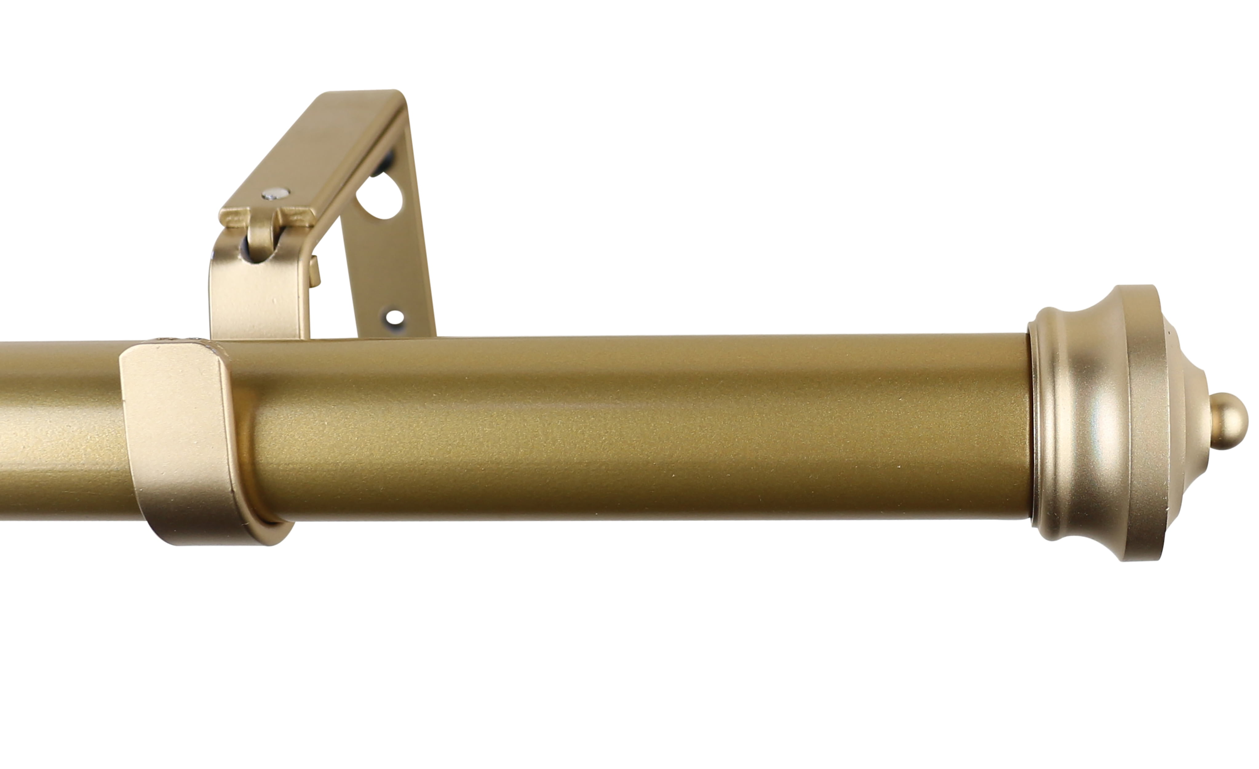 Meriville 1-Inch Diameter Linder Single Window Treatment Curtain Rod ...