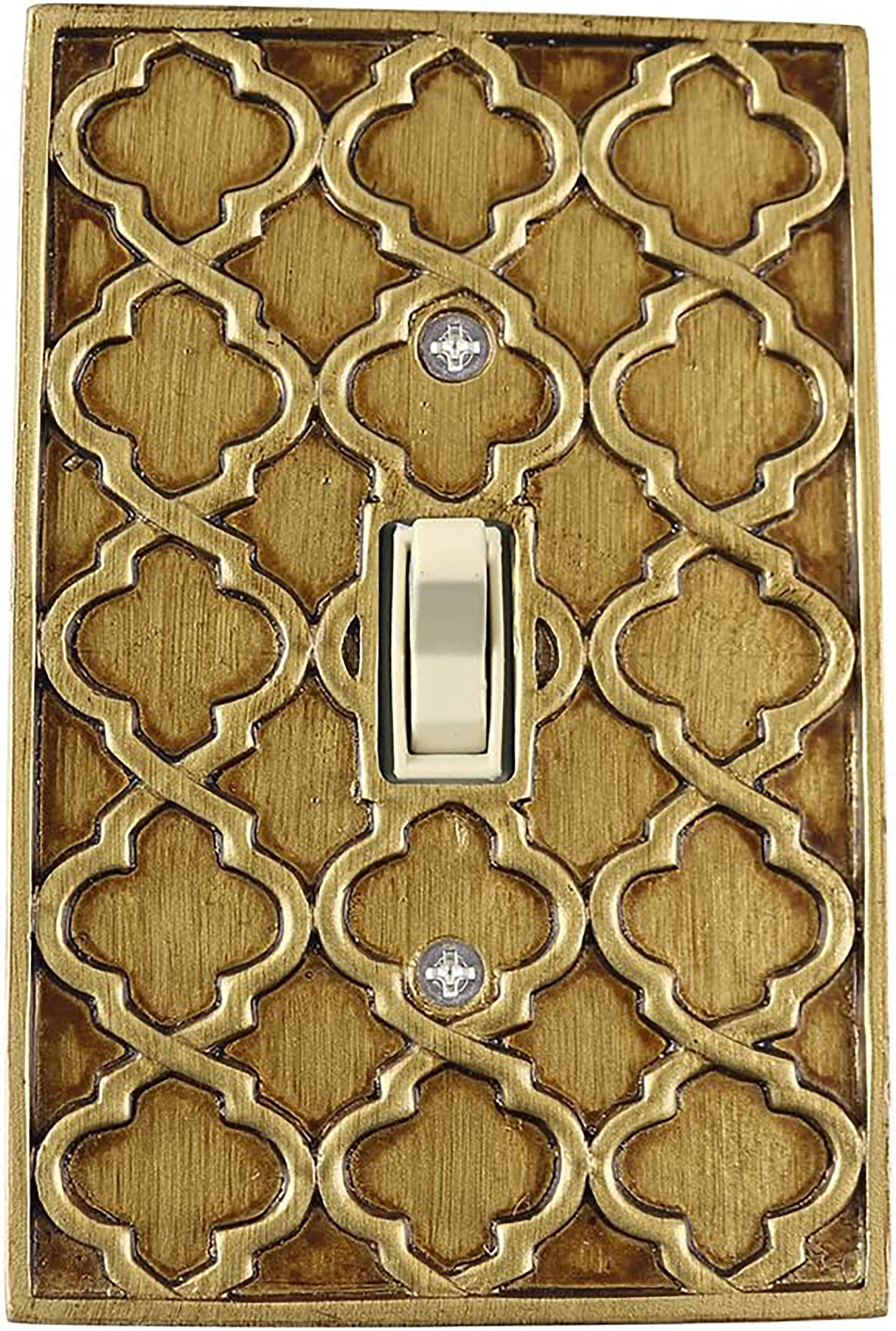 Meriville Moroccan 1 Toggle Wallplate, Single Switch Electrical Cover ...